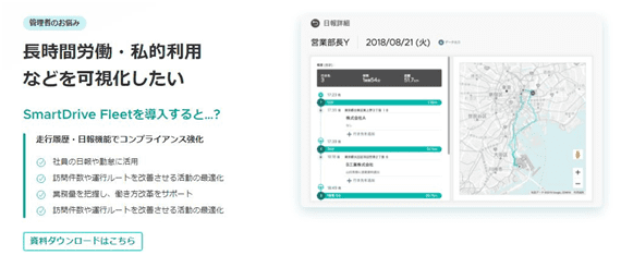 SmartDrive Fleet（スマートドライブフリート）の特徴・評判・口コミ・料金を徹底解説！ - SaaS LOG