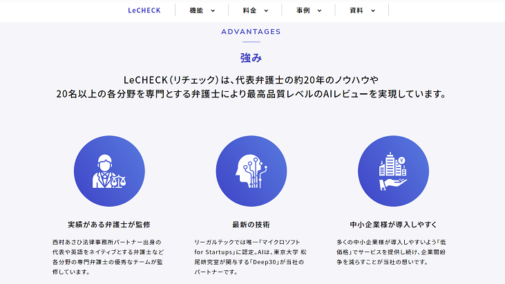 LeCHECK（リチェック）の特徴・評判・口コミ・料金を徹底解説 - 起業LOG SaaS